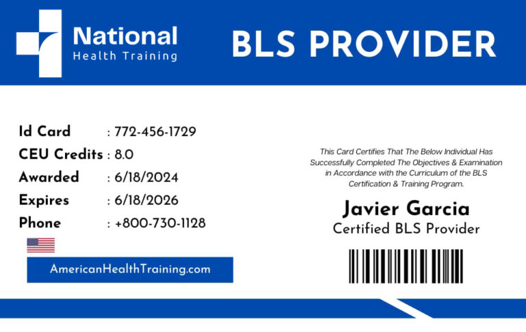 BLS Certification | 1-Hour Online Course for 2024